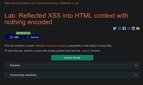Apprentice04 Dom Xss In Innerhtml Sink Using Source Arch 0xm3m Medium