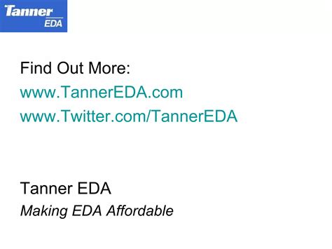 Tanner Eda Testimonials Ppt