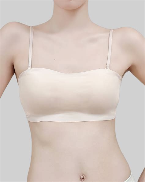 The New Style Seamless Bandeau Bra No Panties That Stays In Place No