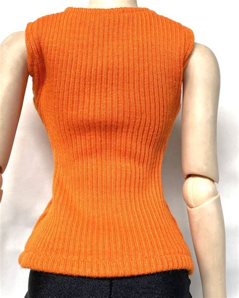 Yahoo オークション Dd M L胸 Dy スマートドール用 袖なしリブニット