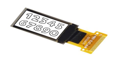 0 77 Inch Mini Pm OLED LCD Display For Versatile Applications China OLED Display And OLED