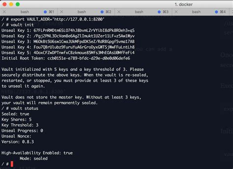 How To Run Hashicorp Vault Secrets Management In Docker Melvin Dave Vivas Tech Blog