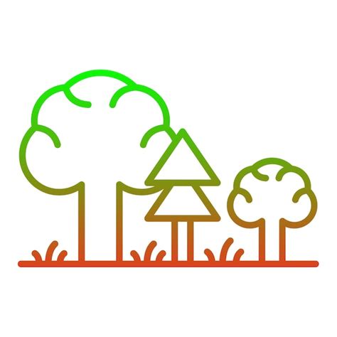Premium Vector Trees Icon