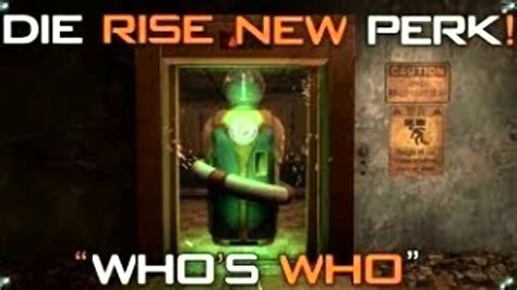 What Is Who Whos Perk Call Of Duty Black Ops 2 Youtube