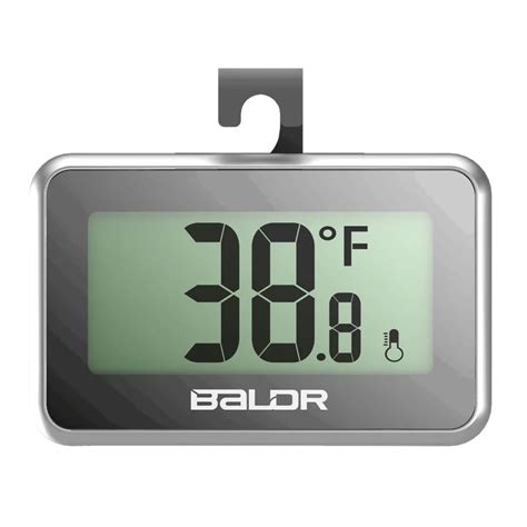 Baldr Lcd Digital Mini Thermometer Fridge Magnet Probe Refrigerator