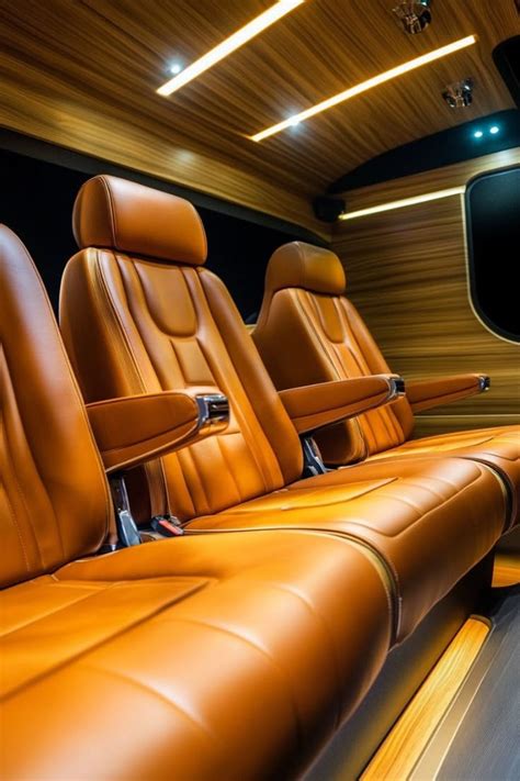 Custom Conversion Van Seating Concepts Sprinter Van Van Conversion Seating