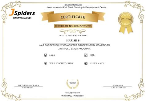 Harish S On Linkedin Java Development Thankyou