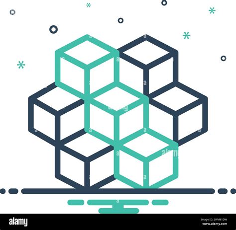Icon For Cubicblock Stock Vector Image And Art Alamy