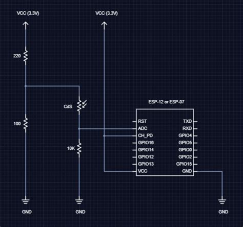 小狐狸事務所 micropython on esp8266 十五 光敏電阻與 adc 測試