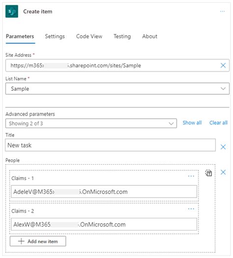 How To Create A List Item With A Person Field Using Power Automate Aimery Thomas Blog