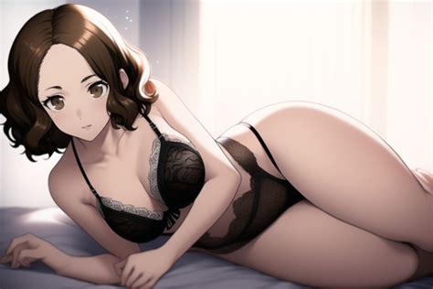 rule 34 ai generated alternate costume atlus bra female female only