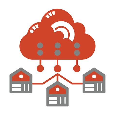 Cloud Computing Network Icon Pack Premium AI Generated Vector