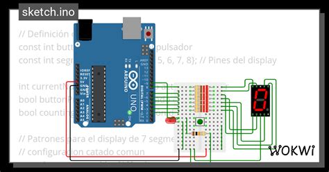 Tarea Display 7seg Bb Parte 1 Wokwi Esp32 Stm32 Arduino Simulator