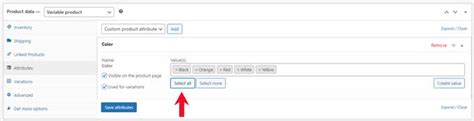 How To Create WooCommerce Product Attributes