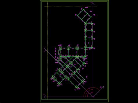 Staking Of Foundations In Autocad Cad Download 67 25 Kb Bibliocad