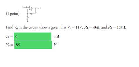 Solved Find Vo In The Circuit Shown Given That Chegg