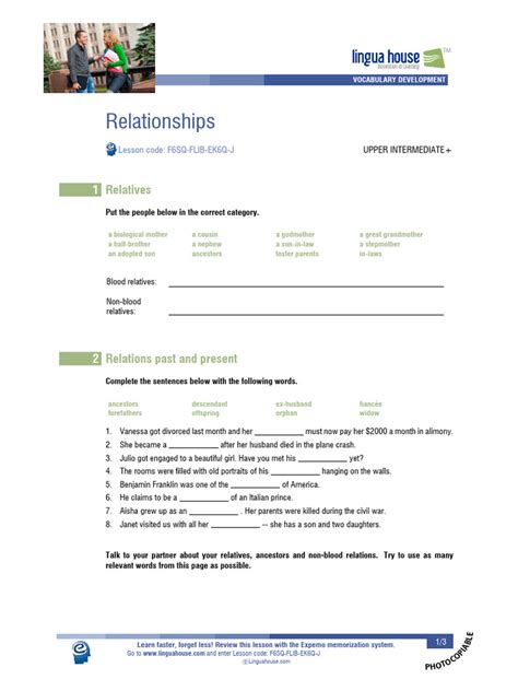Relationships Lesson Plan Pdf Romance Love Social Institutions