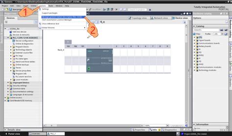 Siemens Tia Portal And S7 1200 Plc And Gsdml File 7