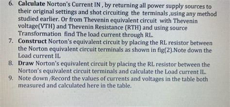 solved exp no 9verification of norton s theorem objective
