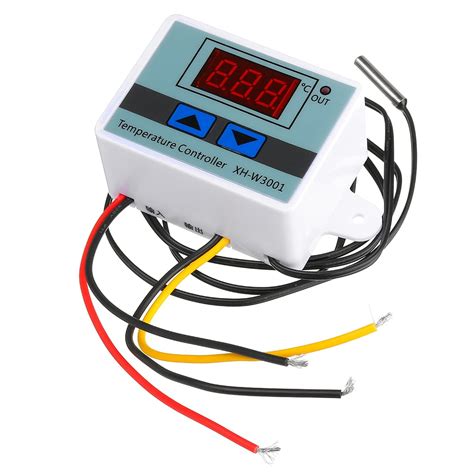 Digital Led Temperature Controller 220v 10a With Waterproof Sensor Probe Grow Folk
