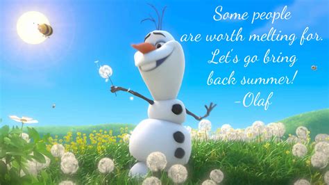 Disneys Frozen Olaf Quotes Quotesgram