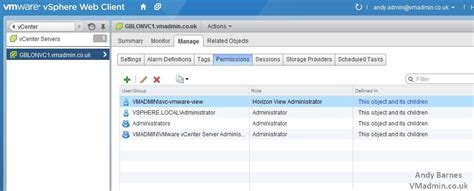 Horizon View 6 0 Part 3 Configuring Horizon View Administrator Events DB VCenter And