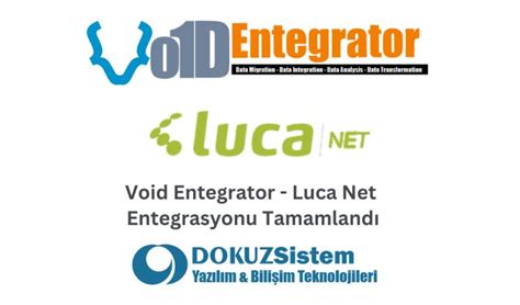 Luca Net Veri çekme Projesi Dokuz Sistem Bilişim Teknoloji