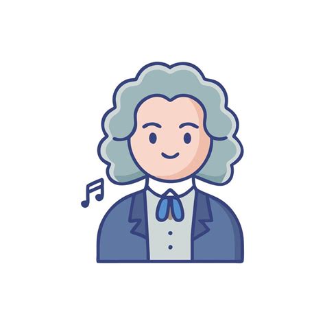 Modern Classical Composer Icon For Arts 57081380 Vector Art At Vecteezy
