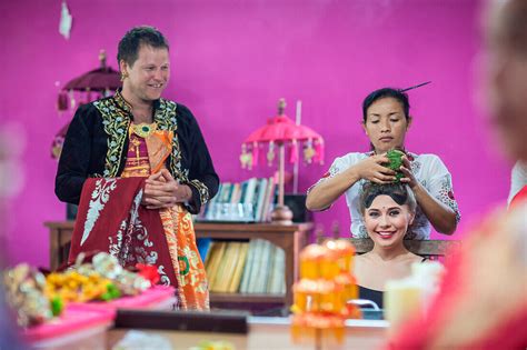Woman Enacting Wedding Scene In … License Image 70522421 Lookphotos