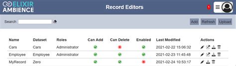 Record Editors