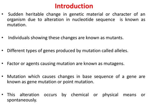 Mutation PDF