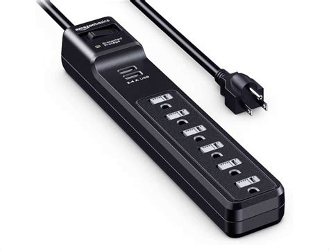 10 Best Black White Surge Protector Power Strips With Usb To Buy In