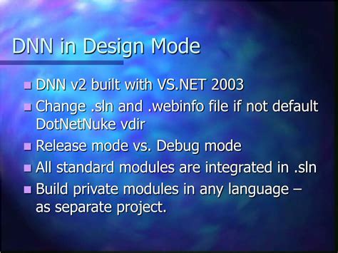 Ppt Dotnetnuke Portal Private Assembly Development Powerpoint