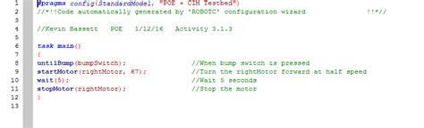 Robotc Coding Kevins Engineering Site