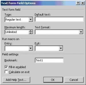 How To Insert A Fill In Field In A Form In MS Word XP PCauthorities Com
