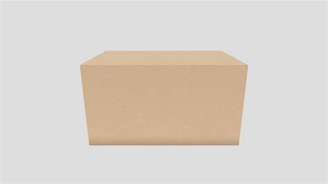 Cardboard Box Download Free 3d Model By 1 C8dff60 Sketchfab