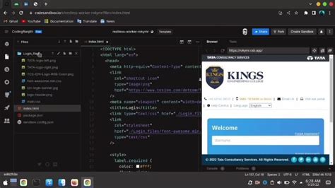 Video Coding Ranjith On Linkedin Tcs Clone Html Tcs