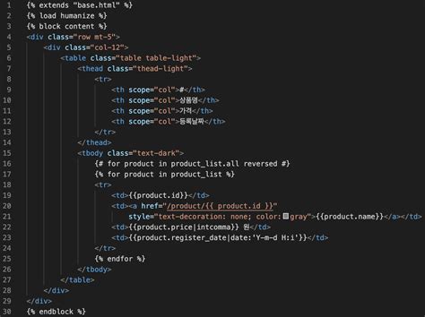 Class Based View 상품 목록 및 등록 Class Based View 상품 목록 및 등록
