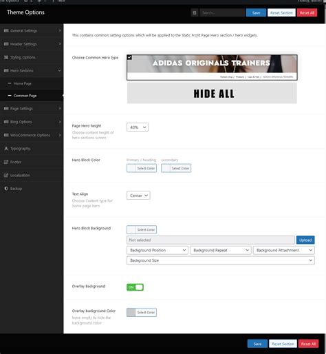 Page Templates And Settings AThemeArt