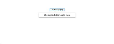 How To Close Popup By Clicking Outside With JavaScript