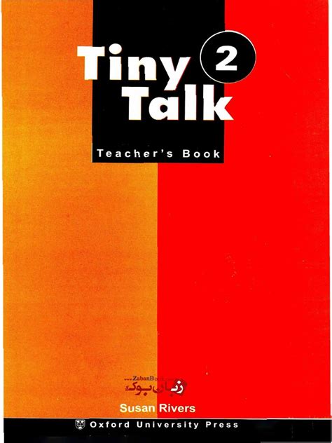 Tiny Talk 2 Teachers Book Pdf Linguistics