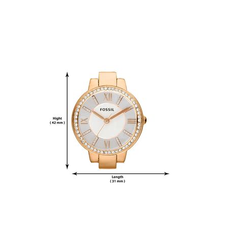 Buy Fossil Virginia Rose Gold Watch ES3284 For Women Online