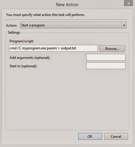 Webnet Controlling Console Output From A Windows Task