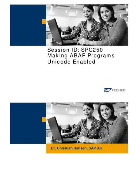 Making Abap Programs Unicode Enable Pdf String Computer Science Data Type