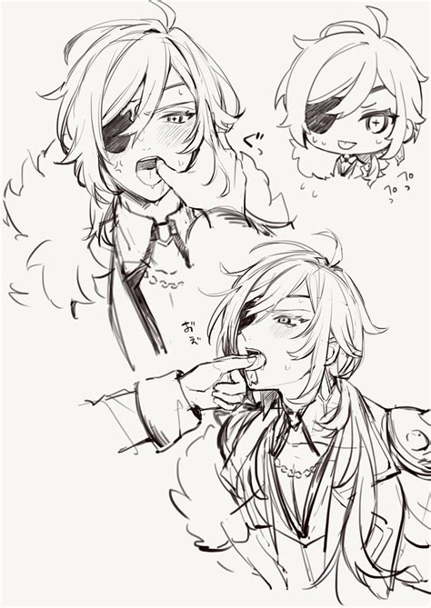 Kaeya Genshin Impact Drawn By Zumi Tiri Danbooru