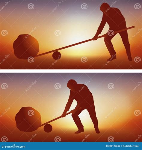 Law Of Physics According To Archimedes With The Principle Of The Lever