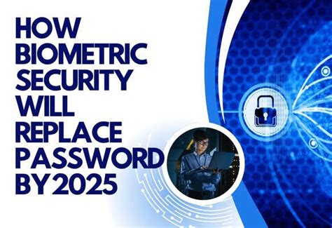 How Biometric Security Will Replace Passwords By 2025