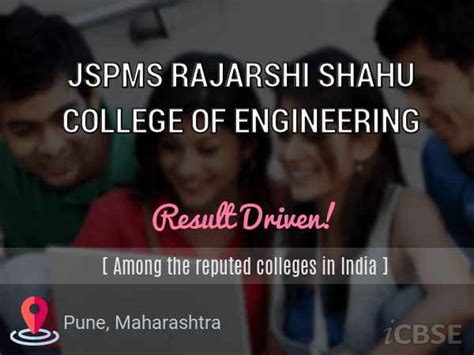 Jspms Rajarshi Shahu College Of Engineering Pune Admissions Fees Reviews And Address 2025