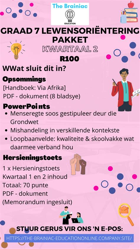 Gr 7 Lewensoriëntering Pakket Kwartaal 2