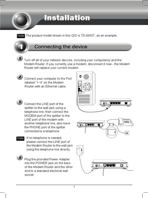 td 8840t qig pdf electrical connector ip address